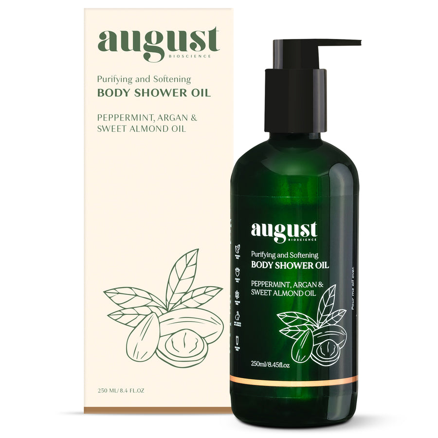 Natural Body care products : Buy Organic Body Shower Gel & Body Shower Oil – August Bioscience