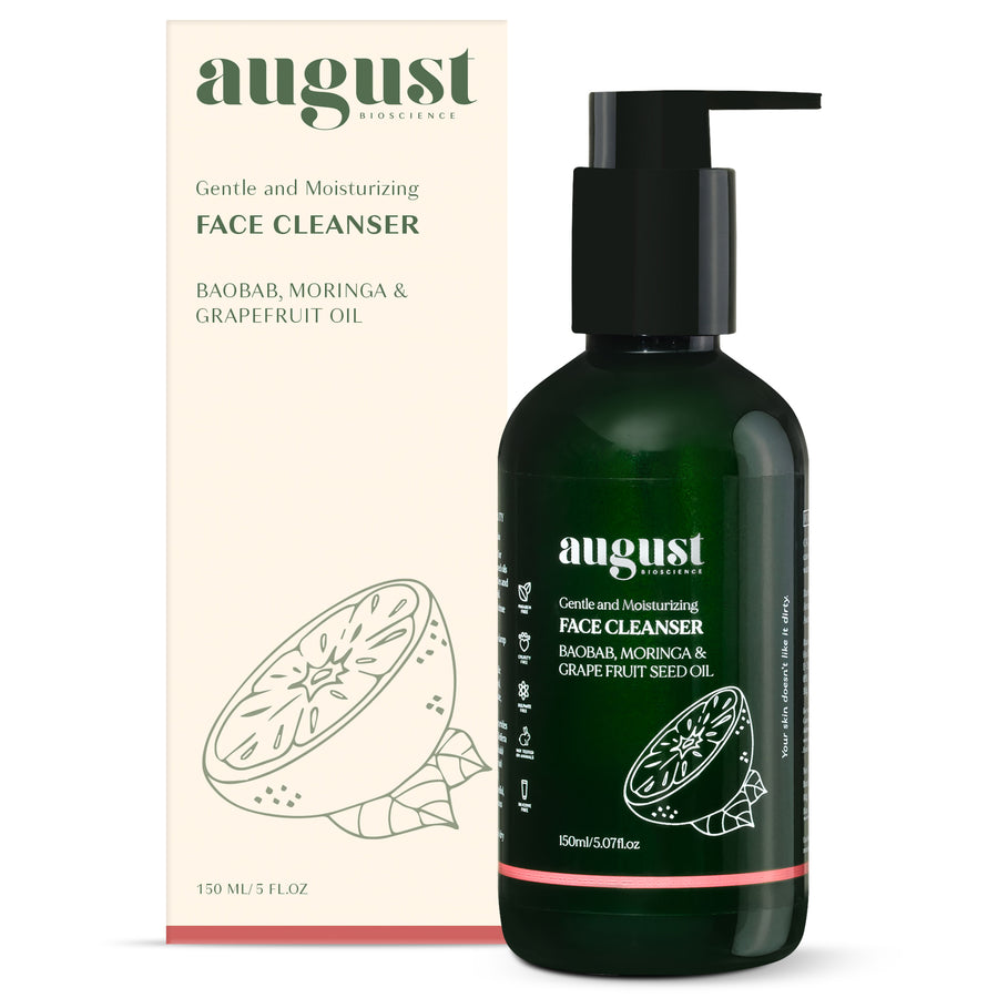 Natural Face Cleanser: Buy Organic Face care products Online – August ...