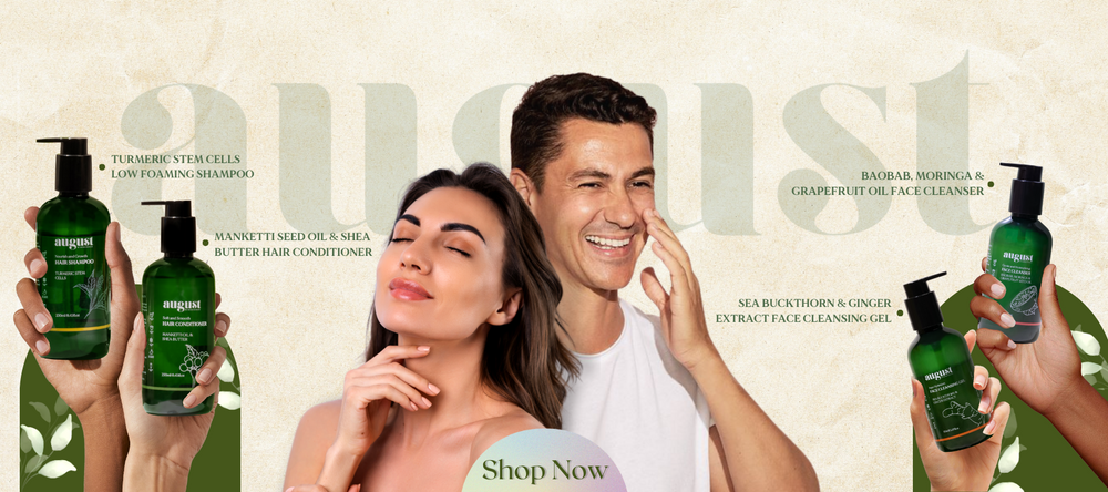 Natural Skin and Hair Care Products - August Bioscience